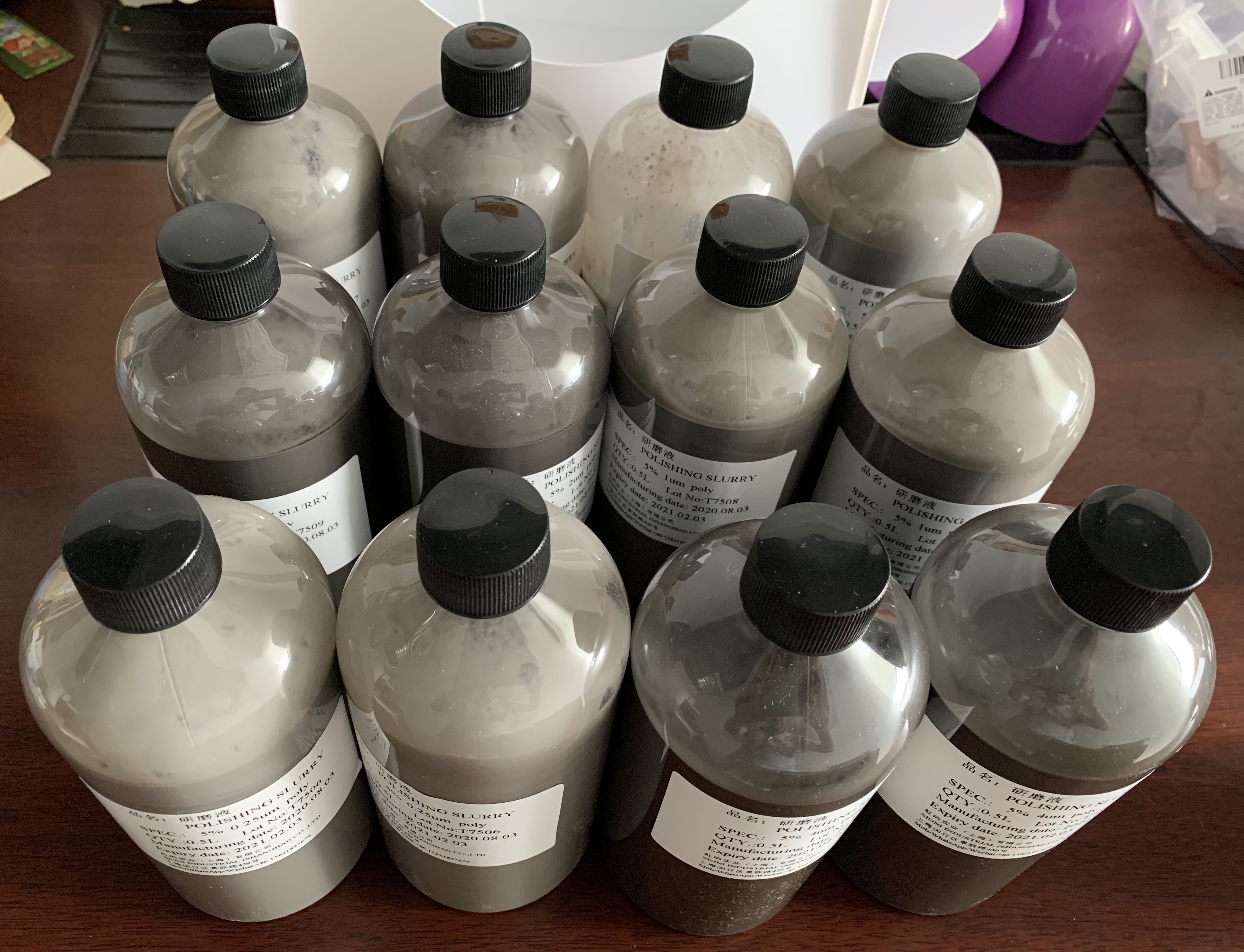High Removal Rate Poly Diamond Slurry For Polishing Sapphire Wafer