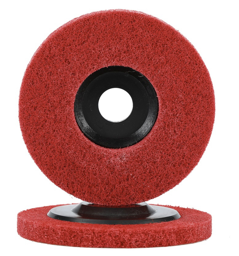 100*11*16mm A/O Non Woven Polishing Wheel Disc Finishing Metal ...